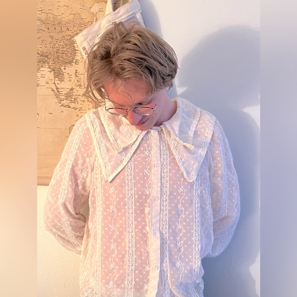 Tops | 7s Vintage Pirate Top | Poshmark